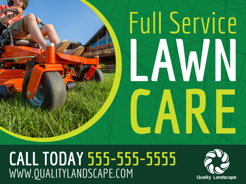 Service Lawn Care Yard Sign Template MyCreativeShop service-lawn-care-yard-sign-template-mycreativeshop