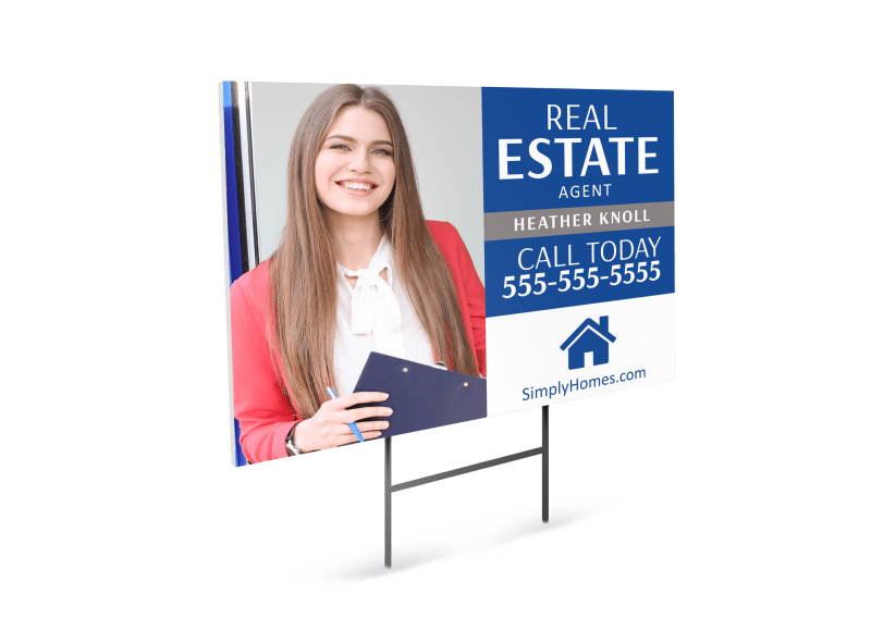 Real Estate Agent Yard Sign Template MyCreativeShop
