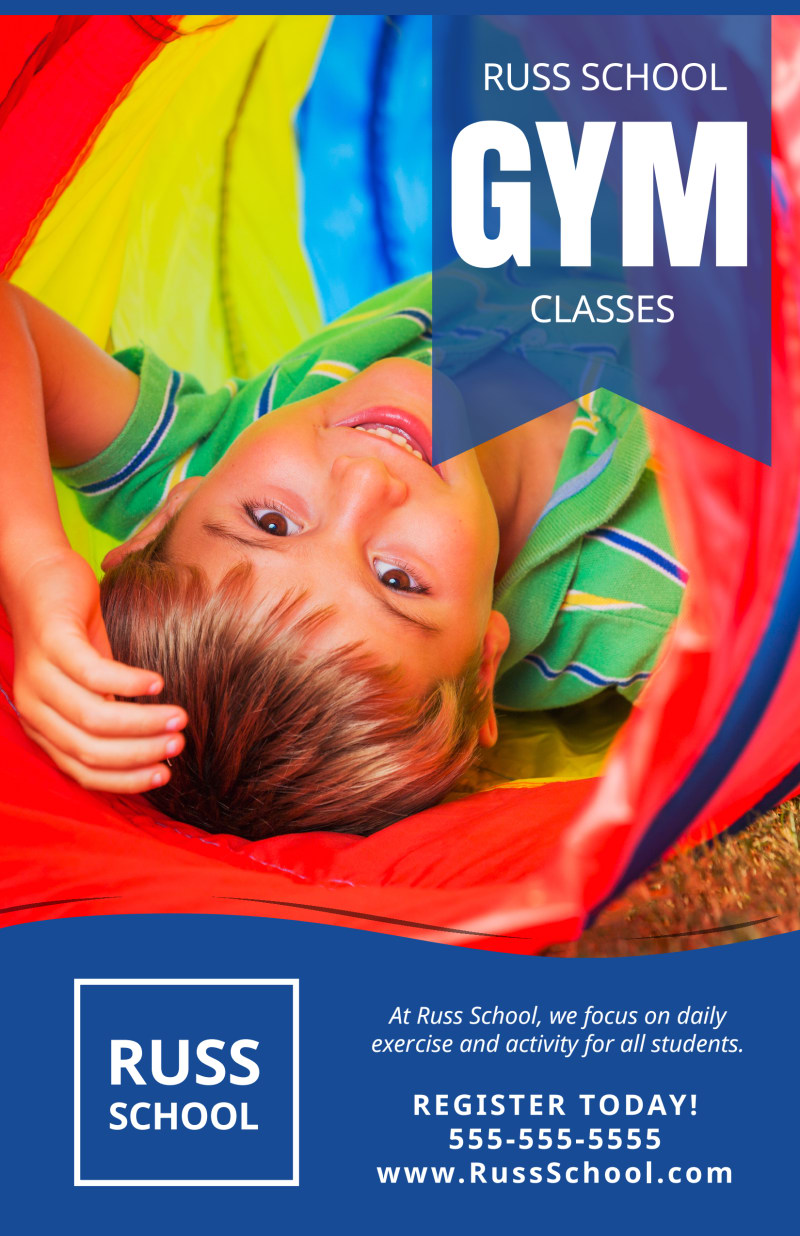 Gym Class Poster Template | MyCreativeShop