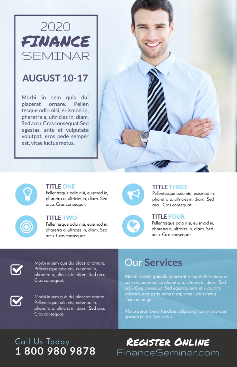Banking Seminar Flyer
