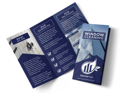 Window Cleaning Brochure Templates | MyCreativeShop