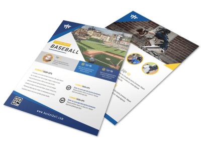Baseball Flyer Templates | MyCreativeShop