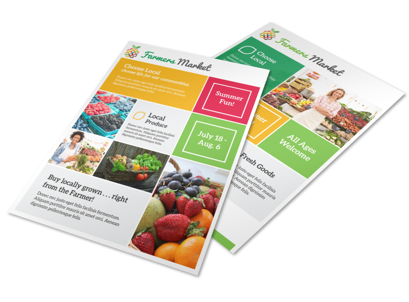 Agriculture Flyer Templates | MyCreativeShop