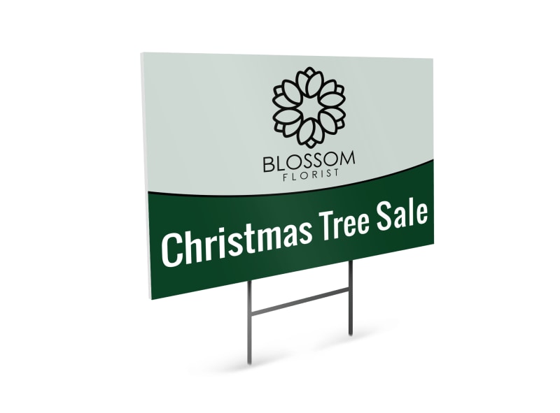 green-christmas-tree-sale-yard-sign-template
