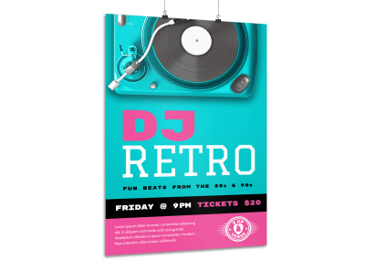 DJ Poster Templates | MyCreativeShop