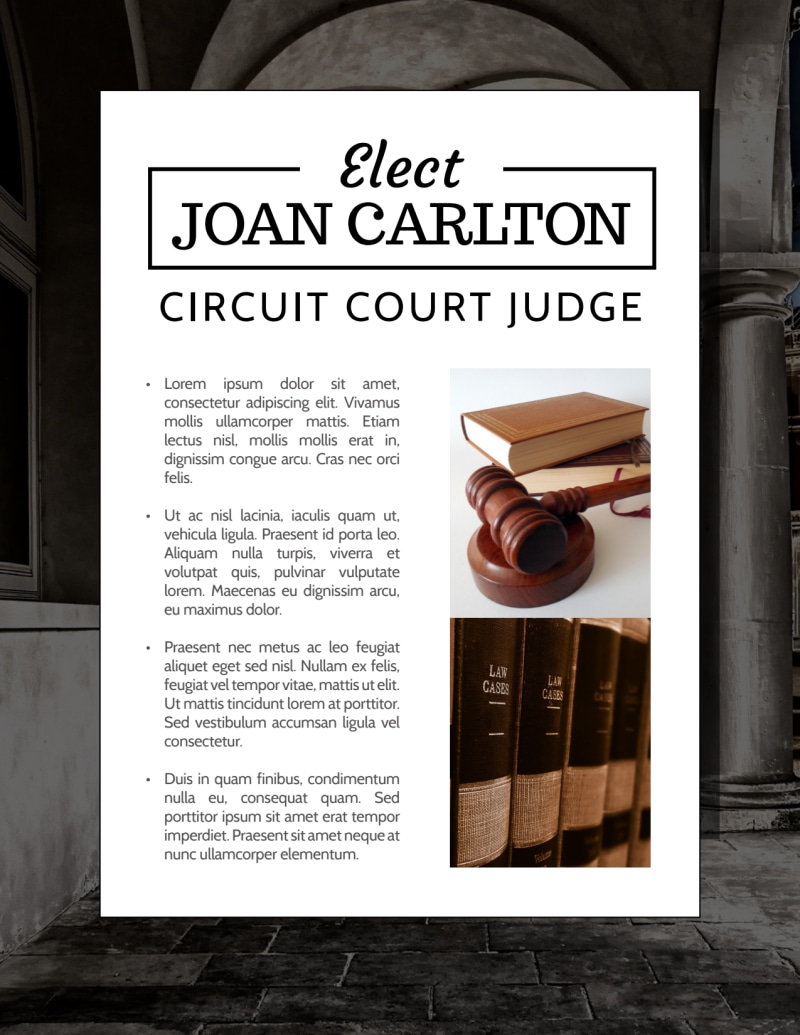 Campaign Election Flyer Template MyCreativeShop
