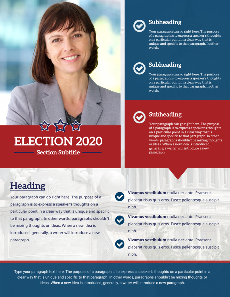 Informational Flyer Template