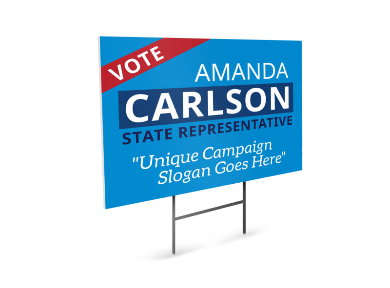 Campaign Vote Yard Sign Template MyCreativeShop