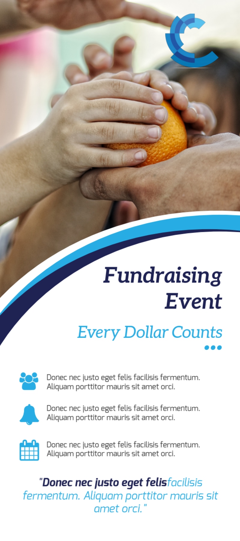 Great Fundraising Event Flyer Template MyCreativeShop