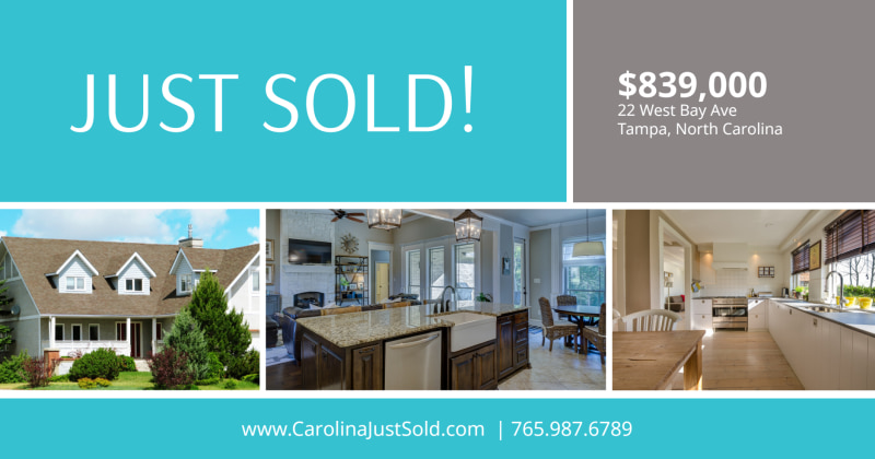 Just Sold Real Estate Facebook Post Template
