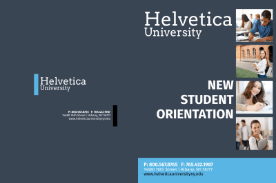 School Pocket Folder Templates