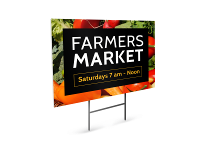 Agriculture Yard Sign Templates | MyCreativeShop