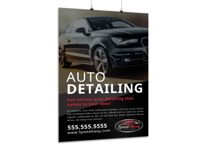 Automotive & Transportation Poster Templates