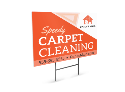 Carpet Cleaning Yard Sign Templates | MyCreativeShop