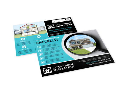 Home Inspection Postcard Templates | MyCreativeShop