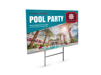 Event Yard Sign Templates | MyCreativeShop
