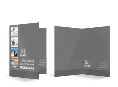 Mortgage Pocket Folder Templates | MyCreativeShop
