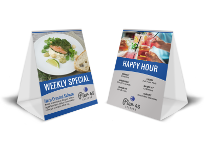 Restaurant Table Tent Templates | MyCreativeShop