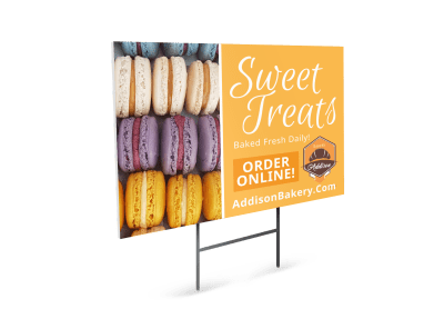Bakery Yard Sign Templates | MyCreativeShop