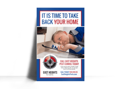 Pest Control Poster Templates | MyCreativeShop