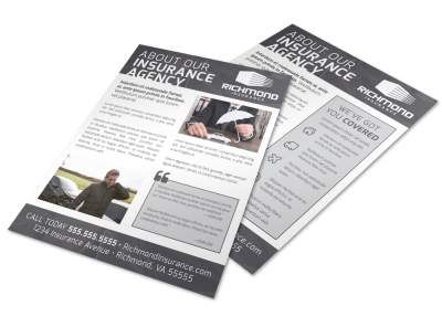 Life Insurance Flyer Template | MyCreativeShop