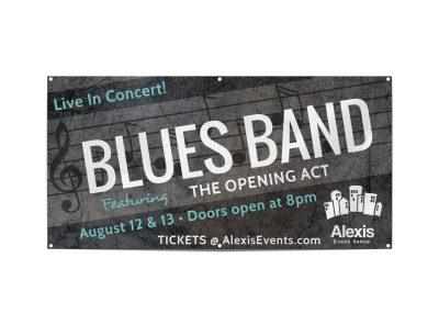 Concert Fabric Banner Templates | MyCreativeShop