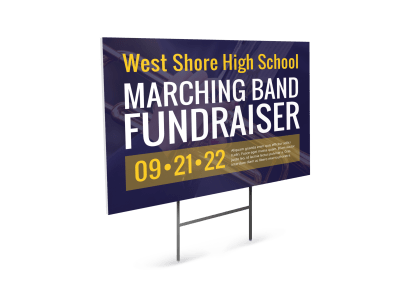 Non Profit Yard Sign Templates | MyCreativeShop