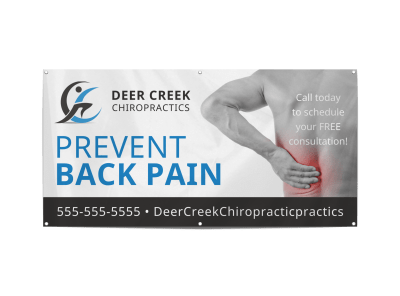 Medical & Health Care Fabric Banner Templates | MyCreativeShop