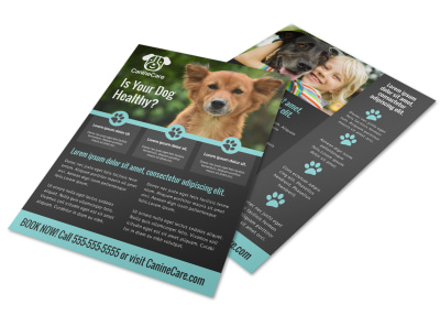 Veterinarian Flyer Templates | MyCreativeShop
