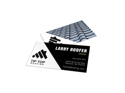 Roofing Business Card Templates | MyCreativeShop