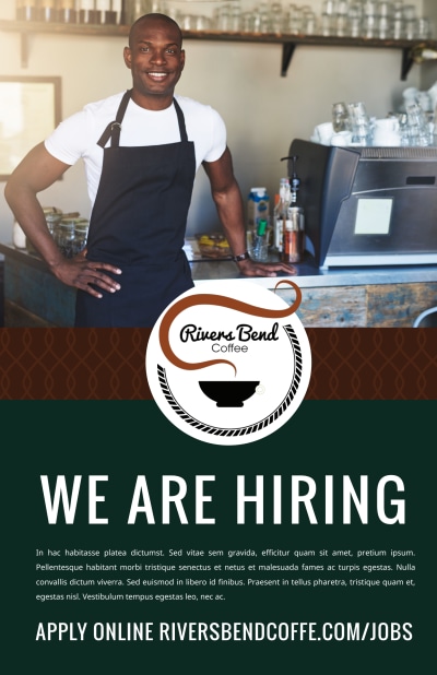 Now Hiring Poster Templates | MyCreativeShop