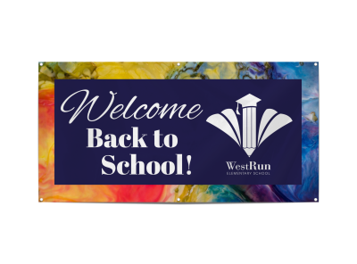 Back To School Fabric Banner Templates | MyCreativeShop