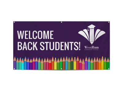 School Fabric Banner Templates | MyCreativeShop