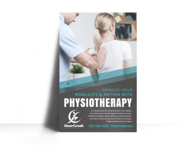 Physical Therapy Poster Templates | MyCreativeShop