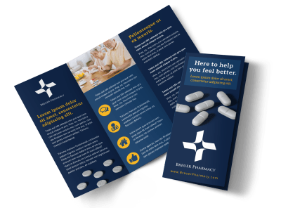 Pharmacy Brochure Templates | MyCreativeShop