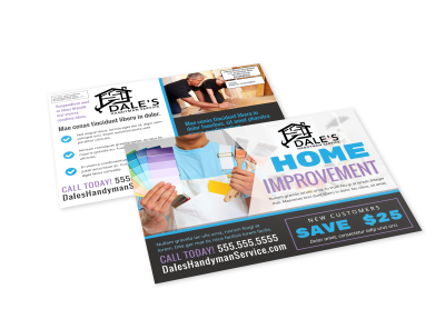 Handyman Postcard Templates | MyCreativeShop