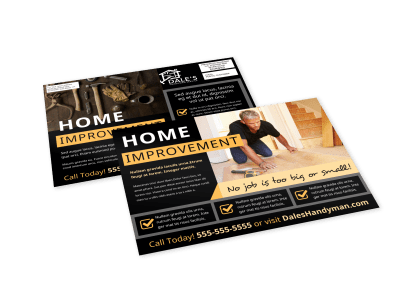 Handyman Postcard Templates | MyCreativeShop