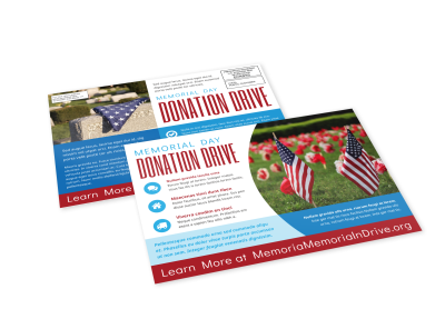 Memorial Day Postcard Templates | MyCreativeShop
