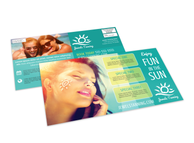 Beauty Postcard Templates | MyCreativeShop