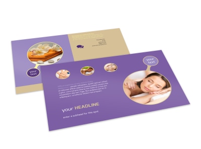 Massage Postcard Templates | MyCreativeShop