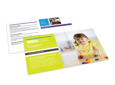 Child Care Postcard Templates | MyCreativeShop