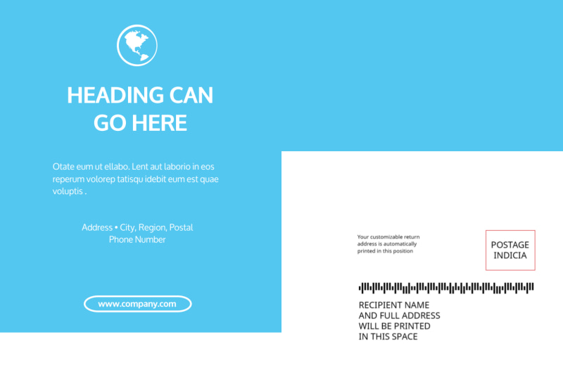 Pool Cleaning Postcard Template | MyCreativeShop