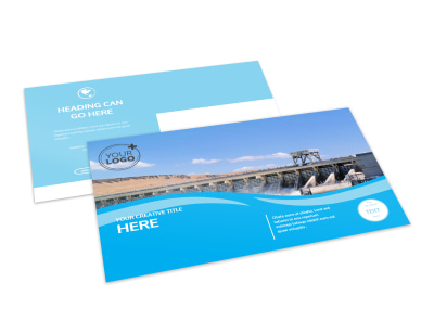 Energy & Environment Postcard Templates | MyCreativeShop
