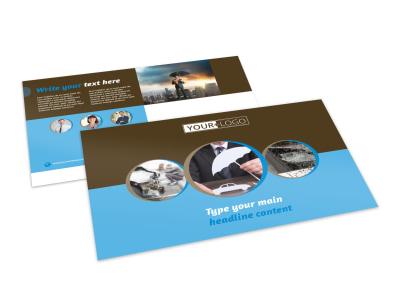 Insurance Postcard Templates | MyCreativeShop