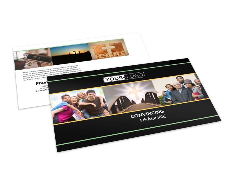 Christian Church Postcard Template | MyCreativeShop