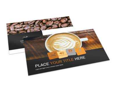 Coffee Shop Postcard Templates | MyCreativeShop