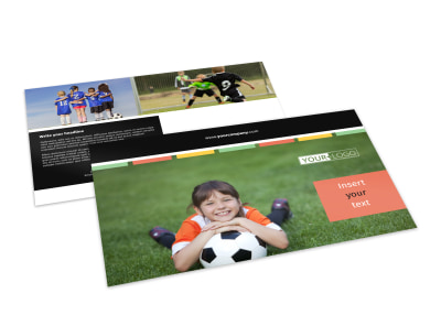 Soccer Postcard Templates | MyCreativeShop