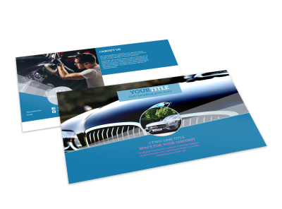 Auto Detailing Postcard Templates | MyCreativeShop