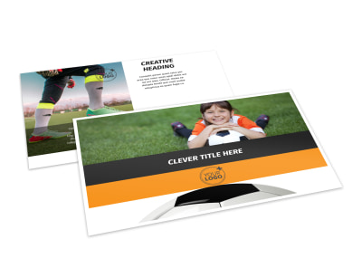 Soccer Postcard Templates | MyCreativeShop