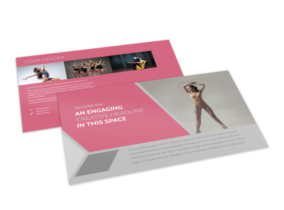 Dance Postcard Templates | MyCreativeShop